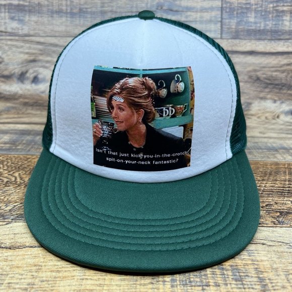 Unbranded | Accessories | Friends Meme Mens Trucker Hat Green Snapback ...